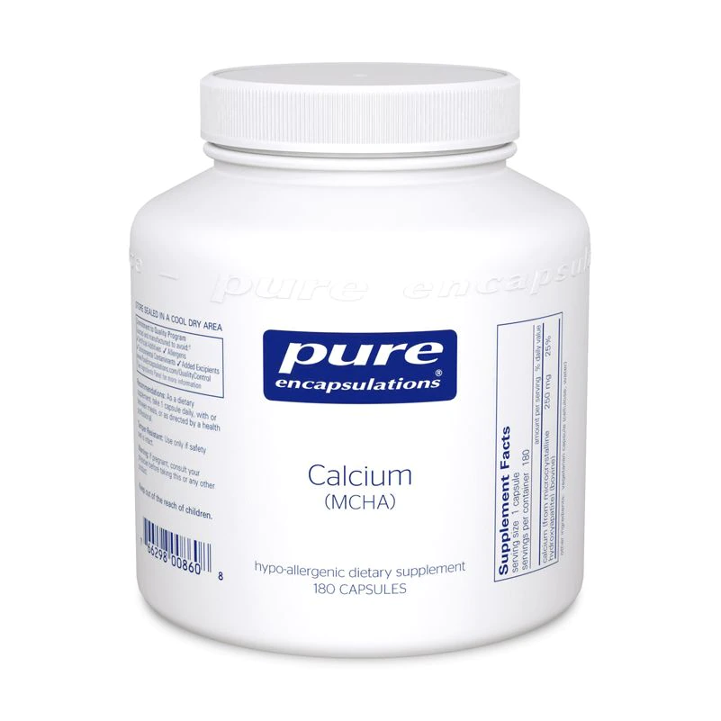 Calcium (MCHA) 180’s – EVEK-WELLNESS